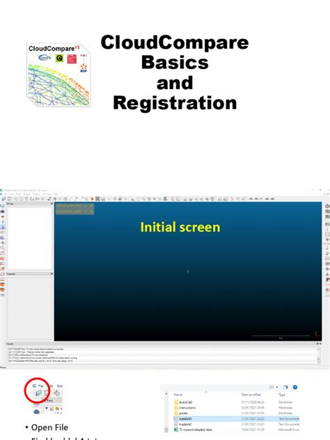 2 3 Cloudcompare Basics Pdf Software Computing
