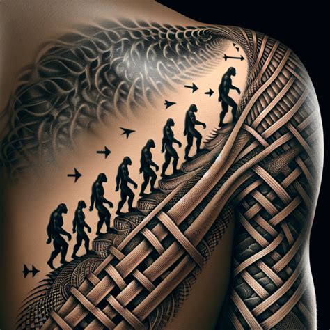 From Traditional To Modern Weave Pattern Tattoos