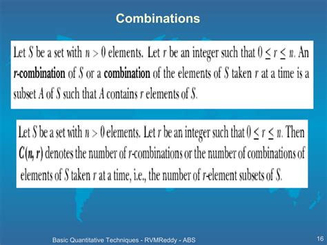 Quantitative Techniques Basics Of Mathematics Permutations And