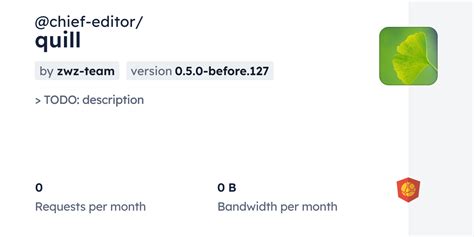 Chief Editor Quill CDN By JsDelivr A CDN For Npm And GitHub
