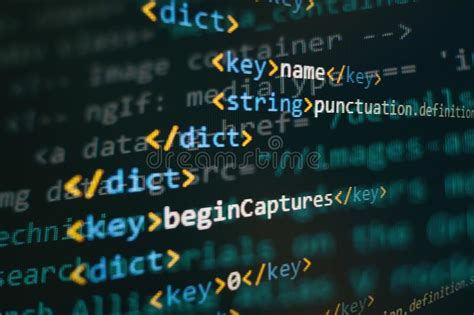 Php Syntax Highlighted Young Business Crew Working With Startup Big