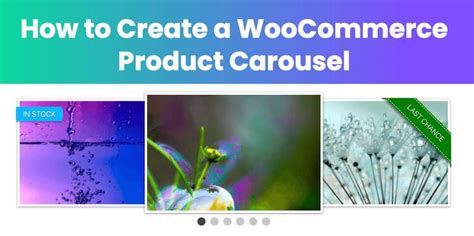 How To Create A Woocommerce Product Carousel Fooplugins Wp Content