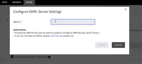 New Workflow For Saml Setup In Maas360 With Ibm Security Verify