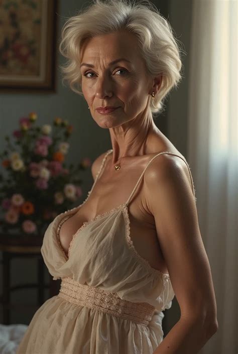 Make Me A Naude Sexy Realistic Granny Seaart Ai