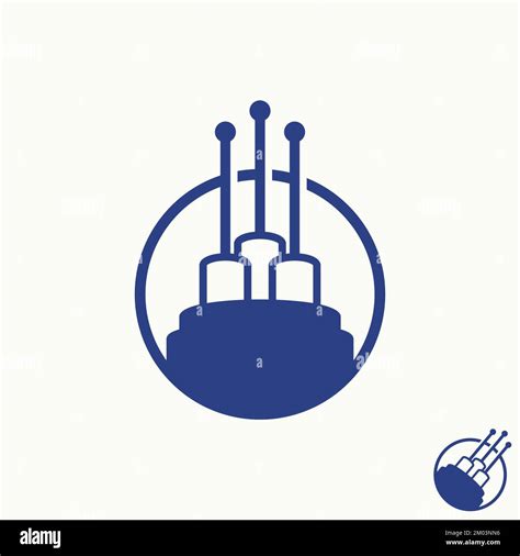 Electricity Cable Logo Stock Vector Images Alamy