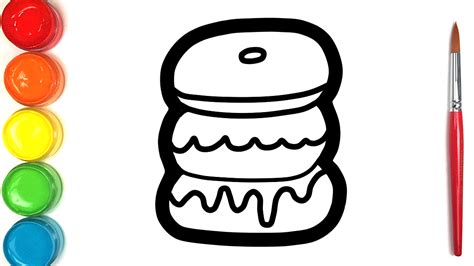 맛있는 도넛그림그리기 색칠공부 색칠놀이 재미있는 영상 아동미술피기펀아트 네이버 Tv