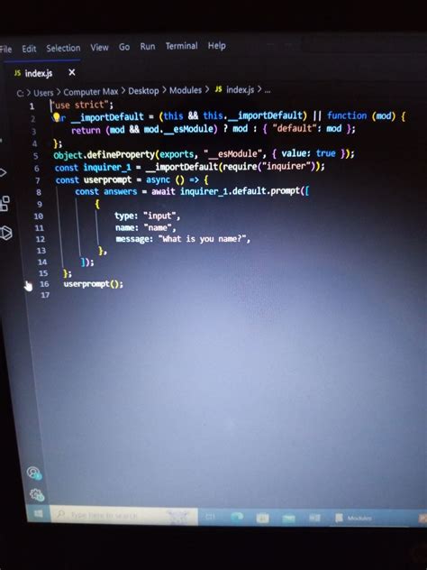 Excited To Be Working With Modules In Typescript Ayesha Nadeem