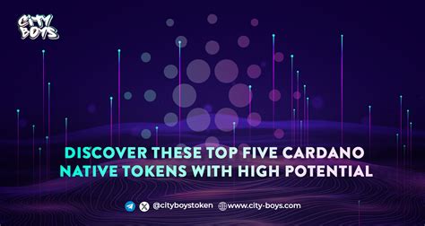Discover These Top Five Cardano Native Tokens With High Potential Fintechmode