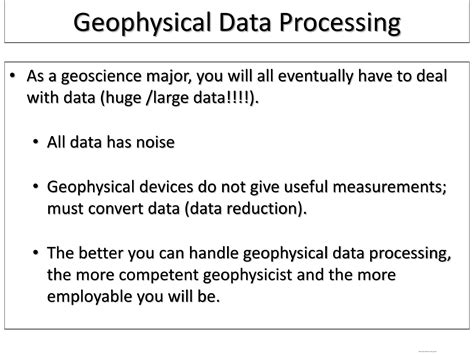 Solution Lecture 3 Geophysical Data Processing Studypool