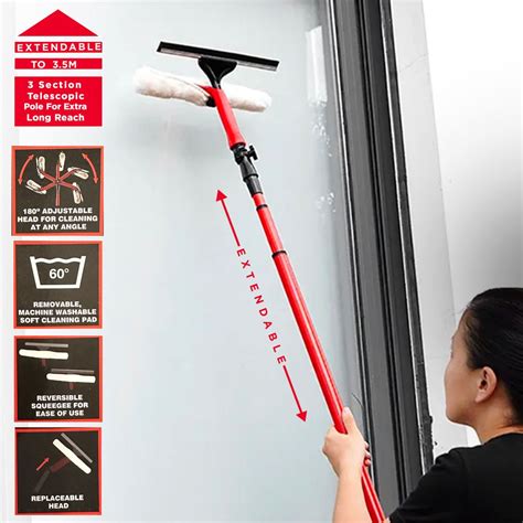 Dekton Telescopic Window Cleaning Kit Dekton Tools
