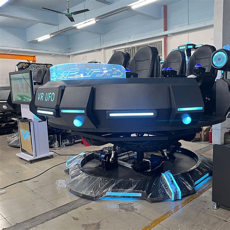 Crazy 360 Vr Ufo 5p — High Tech Interactive Vr Arcade For 5 Players