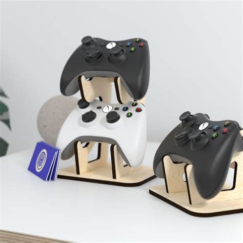 Laser Cut Game Controller Stand Dxf File Etsy