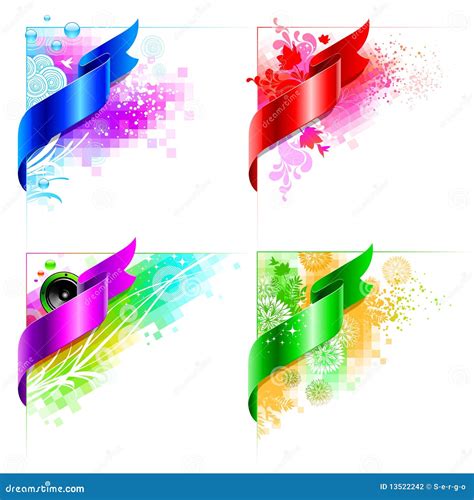 Abstract Corner Recurrent Tunnel Structure Vector