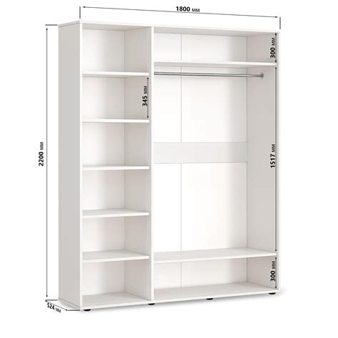 ᐉ Шафа зі штангою та полицями St 0027 1800х520х2200 мм Зелений Димчастий • Краща ціна в Києві