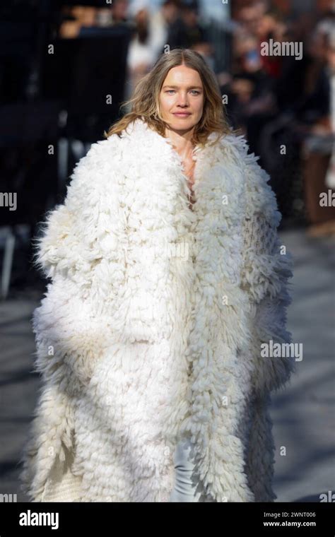 Natasha Volkova Wears A Creation As Part Of The Stella Mccartney Fall