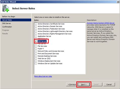 Install And Configure Dns Server In Windows Server 2008