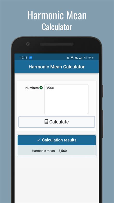 Harmonic Mean Calculatoramazondeappstore For Android
