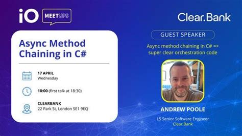 C Async Method Chaining And Dark Fibre Network Wed Apr 17 2024 600 Pm Meetup Sanjay K