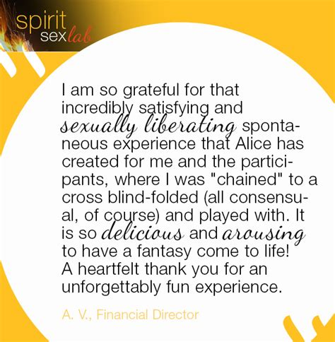 Sexually Liberating Experience Spiritsexlab Com