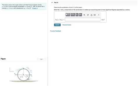 [solved] The Hoop Is Cast On The Rough Surface Such That