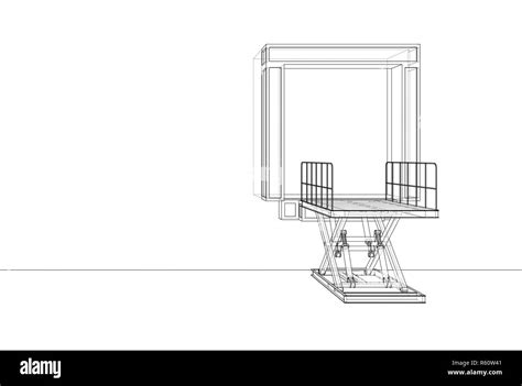 Dock Leveler Concept Stock Photo Alamy