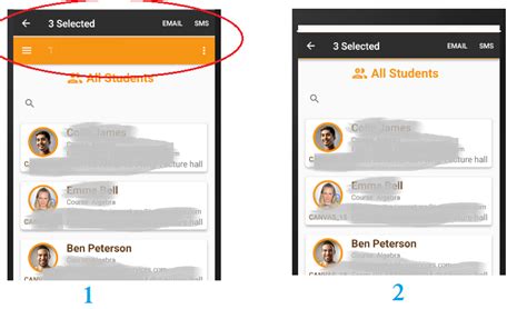 Android Contextual Action Menu Positioned Above The Action Bar In A