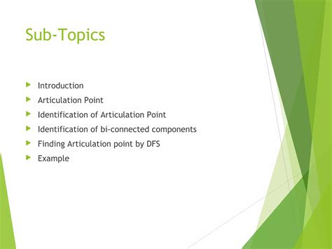 Biconnected Components 13024116056 Ppt