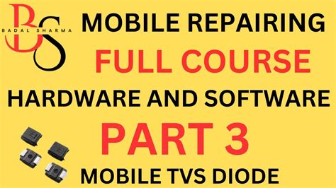 Mobile Diode Testing Using Multimeter Mobile Repairing Complete Course Full Video Youtube