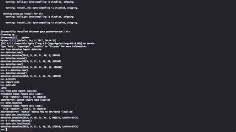 Datetimes And Timezones In Python Youtube