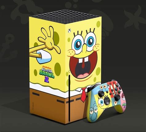 Microsoft Xbox Series X Spongebob Console Consolevariations