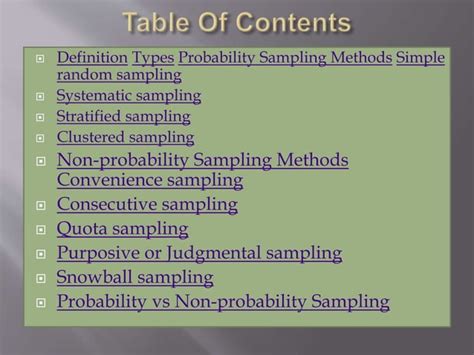 K Sampling Procedure Sampling Pptttpptx