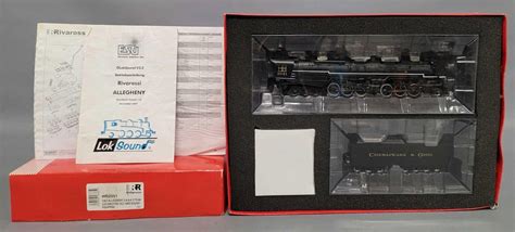 Rivarossi Ho Scale Cando Allegheny 2 6 6 6 Steam Locomotive In Original