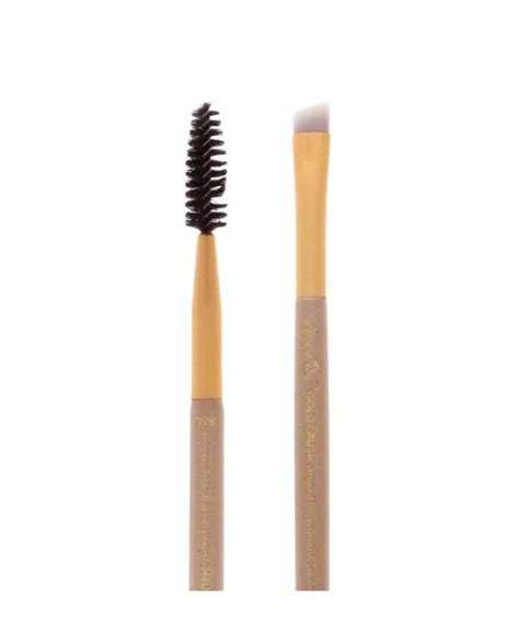 Angled Brow Brush And Spoolie Gold Crush Brigishop