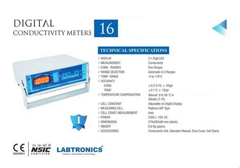 LABTRONICS Conductivity Meter For Laboratory At In New Delhi