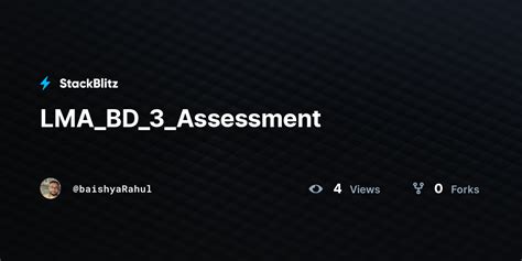 Lmabd3assessment Stackblitz