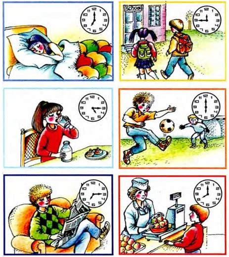 Lesson 9 № 7 ГДЗ Английский язык 5 класс Верещагина Помогите составить диалог по картинкам