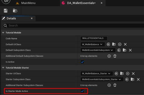Adding Ui Wallet Essentials Unreal Engine Module Accelbyte Documentation