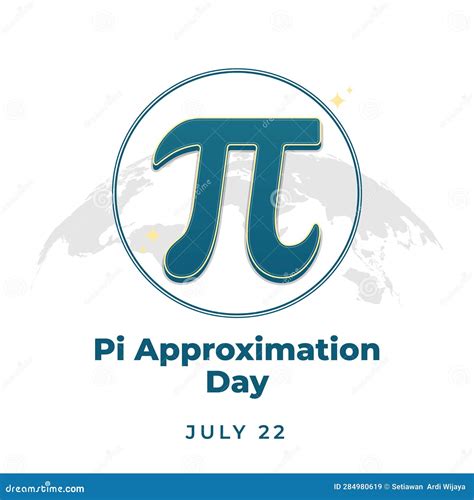 Vector Graphic Of Pi Approximation Day Good For Pi Approximation Day