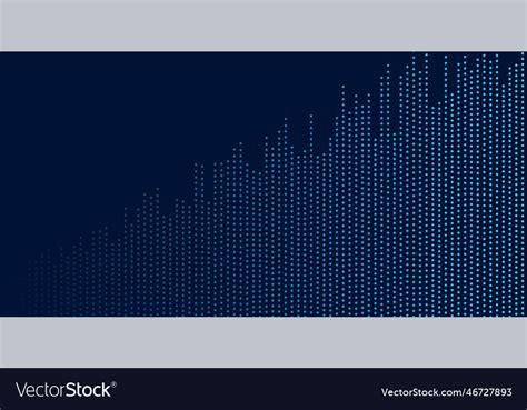 Abstract Growing Financial Graph Chart Background Vector Image