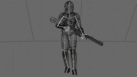Clone Trooper Rigged Character Superhive Formerly Blender Market