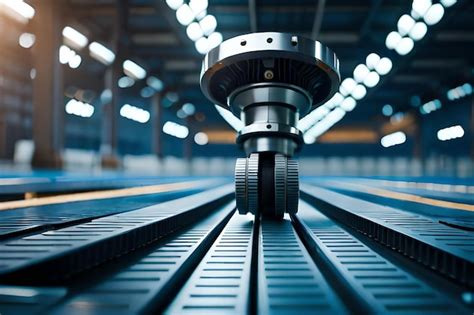 Premium Photo Robot Arm Cnc Automation Handling System For Industrial Manufacturing