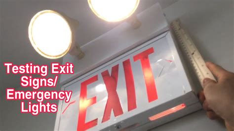 Emergency And Exit Light Testing At Pablo Joyce Blog
