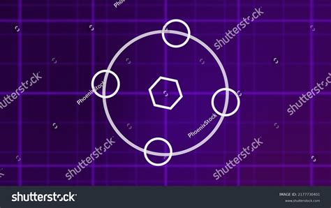 3d Rotating Graph Camera Movement Grideasy Stock Illustration