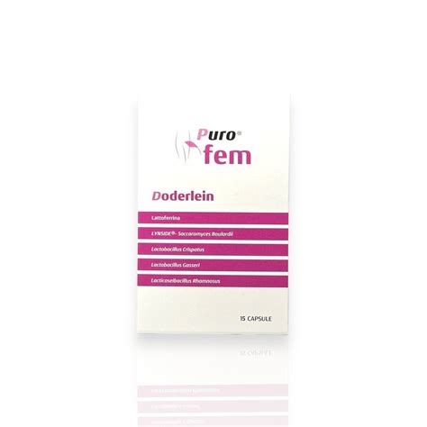 Purofem Döderlein Probiotics Vaginal Bacterial Flora 15 Capsules Drti