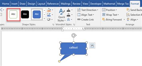CALLOUTS Microsoft Community