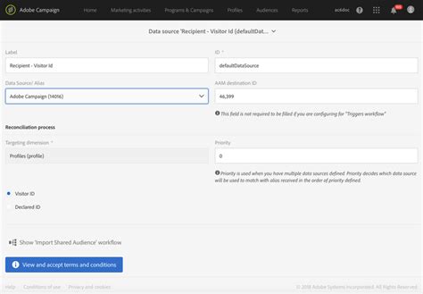 configuring triggers in experience cloud adobe campaign