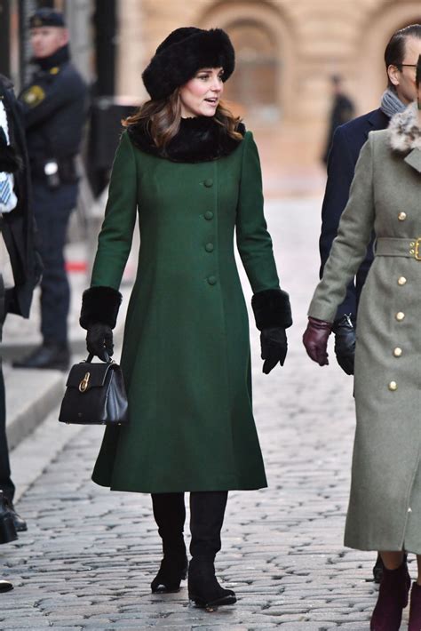 Former Kate Middleton Sports Chic Winter Style In Sweden