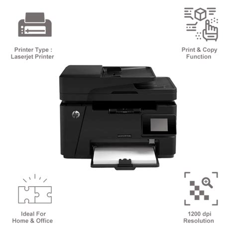 Buy Hp Laserjet Pro Mfp M128fw Wireless Black And White Multi Function