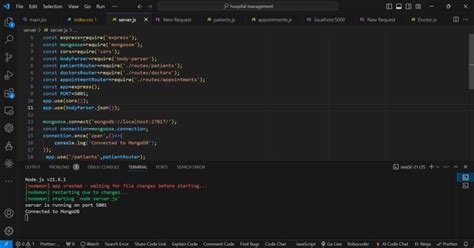 Shreyas S On Linkedin Mernstack Bootstrap Hospitalmanagement