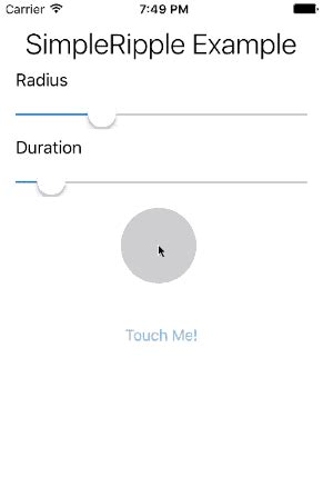 A Simple Material Design Ripple Effect For Any IOS View Maurodec Com